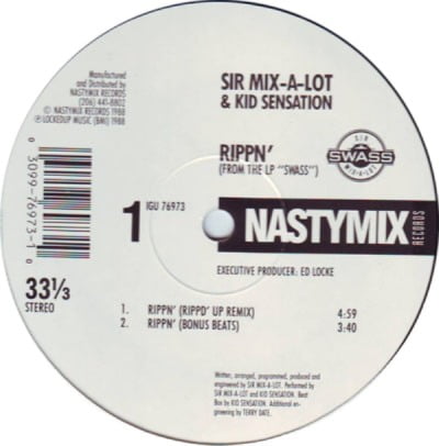 Sir Mix-A-Lot – Rippin’ / Attack On The Stars (melô do tagarela 2 ...