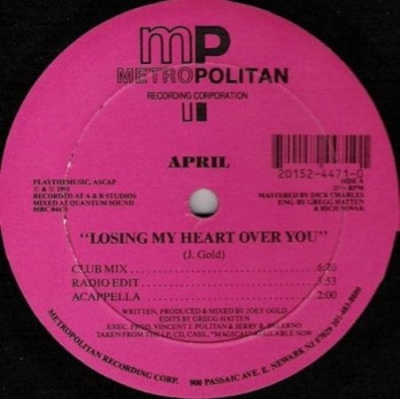 April – Losing My Heart Over You (1991) | William DJ